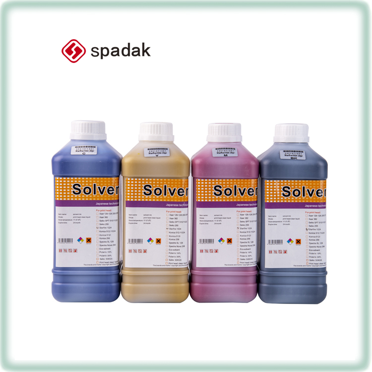 Spadak environmentally friendly weak solvent ink, leather ...